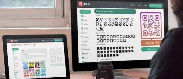 Designer QR Code mit Logo | qr1°at